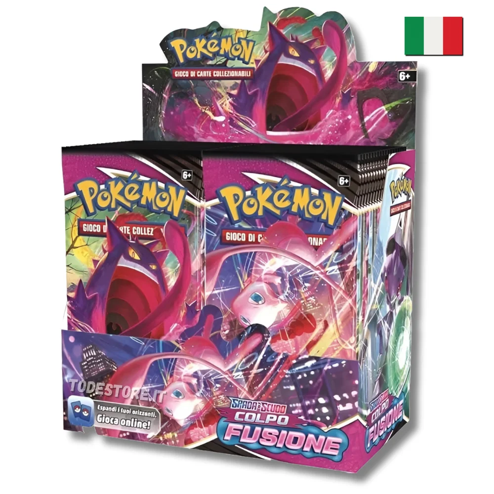 Spada e Scudo Colpo Fusione Display 36 Buste (IT) - tode store